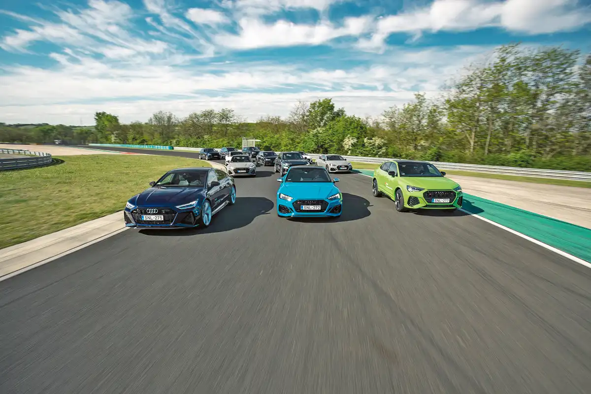 Magazin: Audi RS Experience – Össztűz